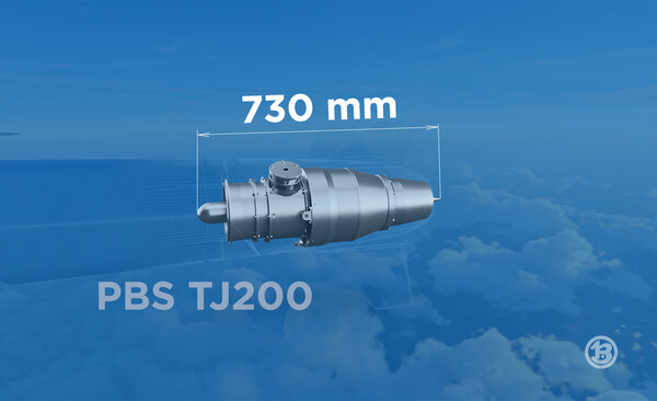 Turbojet engine PBS TJ200
