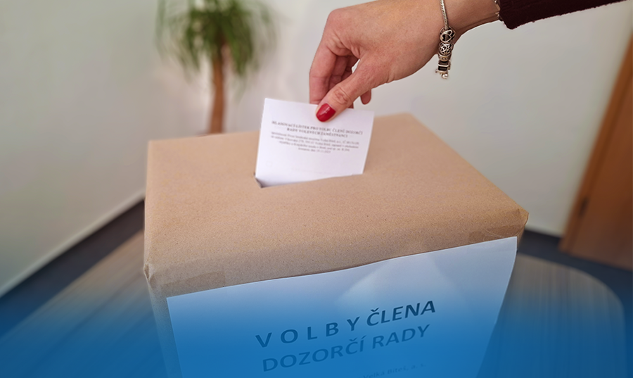 Výsledky voleb do dozorčí rady - PBS