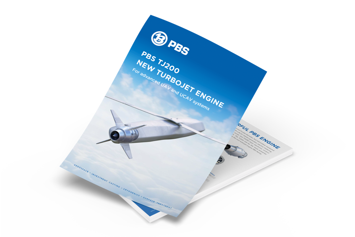 Turbojet engine PBS TJ200