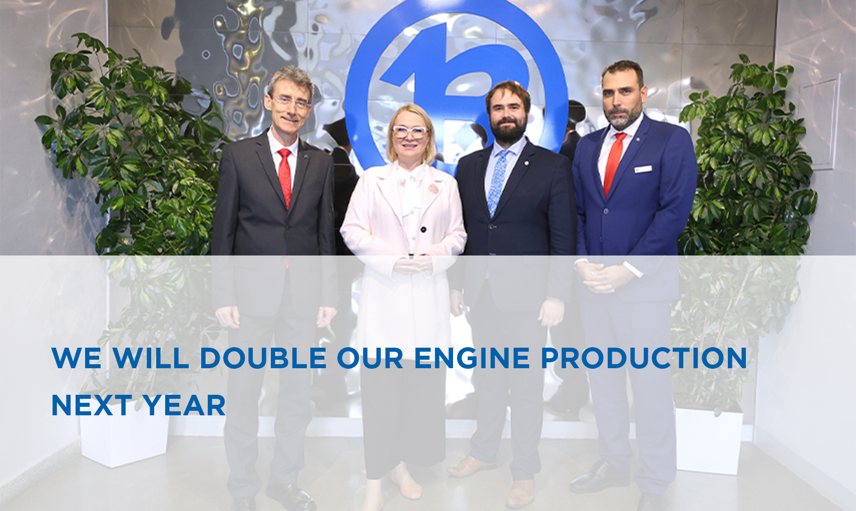 We introduced our plans for the coming years to Jana Cernochova ...