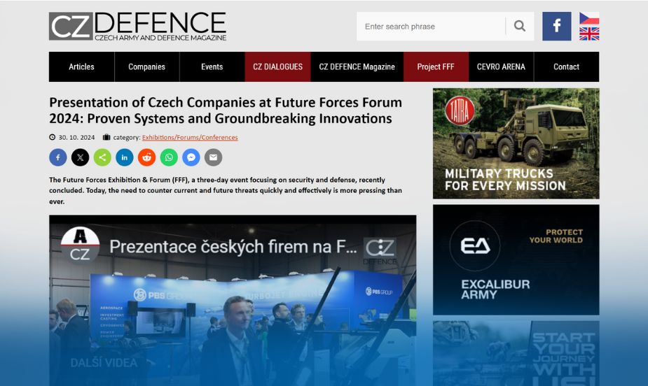 PBS GROUP at Future Forces Forum - PBS